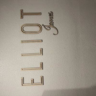 Baby Birth Sign Personalized Wood Birth Announcement Sign Printed ...