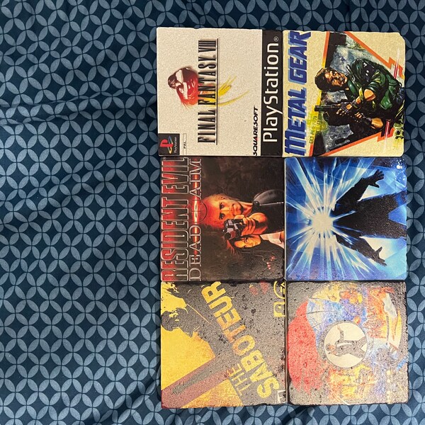 Custom Stone Coasters Set, Personalized Coaster With Text, Personalized ...