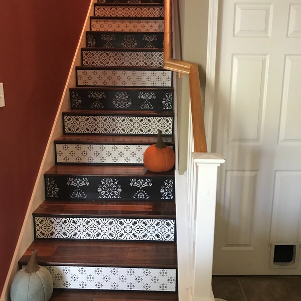 Custom Stair Riser / Alternative to Stair Riser Decals & Vinyl / Free ...