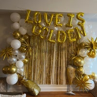 WELCOME HOME Letter Balloon Banner Gold Rose Gold Silver - Etsy