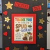 Baked Potato Bar Appreciation Sign, Thanks for Being Spud-tacular ...
