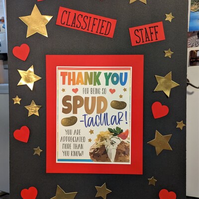 Teacher Appreciation Sign Chocolate Popcorn Thank You Sign - Etsy