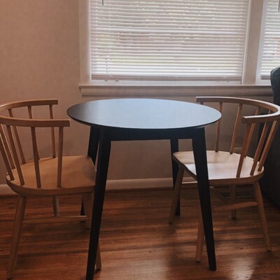 Orion 37 Inch Round Dining Table / True Scandinavian Contemporary From ...