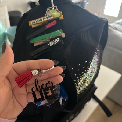 Cheerleading Spirit Pin Swag Strap - Etsy