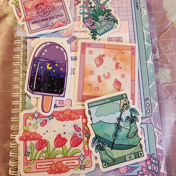 Die-cut Sticker Surprise Pack - Etsy