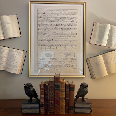 Music Lover, Music Score Print, Music Wall Art, Gift for Music Lover ...