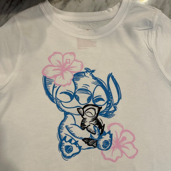 Stitch SVG Ohana Means Family Stitch Ducky Svg Download Iron on ...