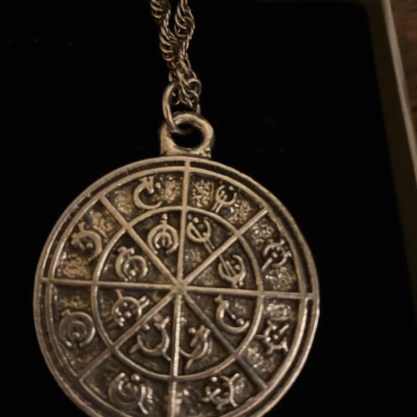 Steel Alphabet Medallion, Officially Licensed Mistborn Jewelry With ...