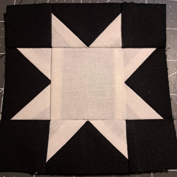 Sawtooth Star Foundation Paper Piecing Pattern, FPP, Quilt Block ...