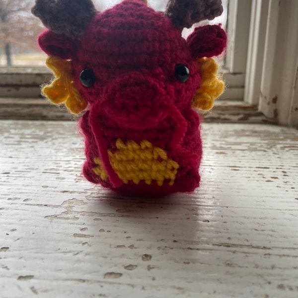 PDF Pattern: Loong the Chubby Dragon - Etsy