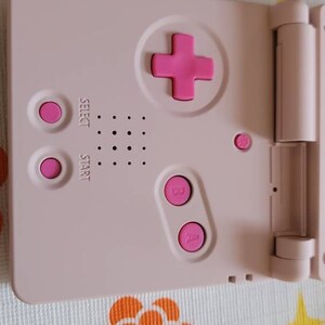 Gameboy Advance SP Transparent Clear Sky Blue IPS V2 Screen Mod - Etsy