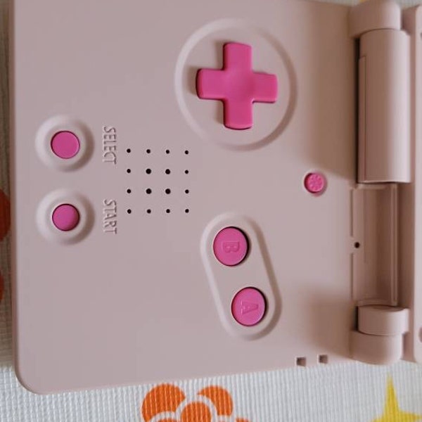 Gameboy Advance SP Solid Black Color AGS IPS Screen Mod With 10 Level ...