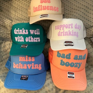 PARTY HATS, Bachelorette Hats/ Bachelor Party Hat, Crew Hat, Team Crew ...