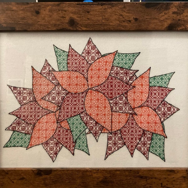 Slithering Snake - Blackwork Pattern (PDF Download) Animal Leaves ...