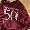 Personalised Satin Pyjamas 30th Birthday ,18th 21st Birthday Pajamas ...