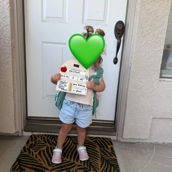 First Day of School Sign | Changeable Back to School Sign ...