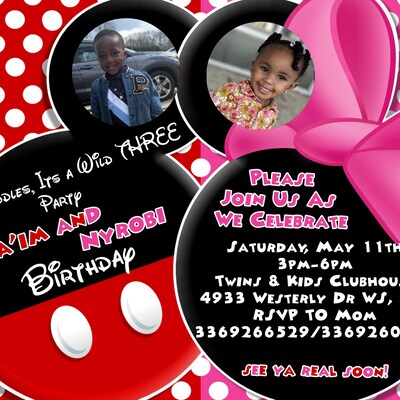 EDITABLE Mickey Mouse Clubhouse Signs Printable Clubhouse Birthday ...