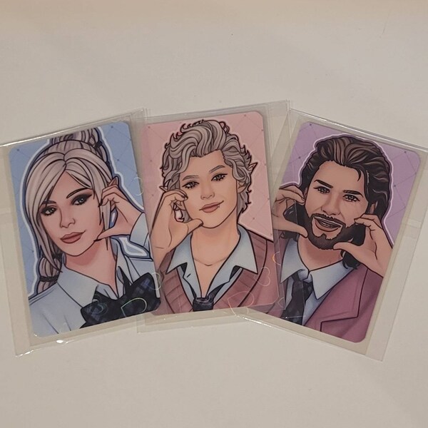 Pixel Crosses Gothic Emo Holographic Sticker Sheet Korean Stickers ...