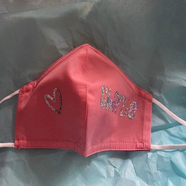 Personalized Kids Face Mask - Etsy
