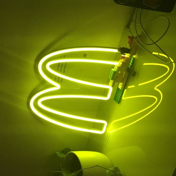 Female Body Neon Sign Wall Art | Female Body Line Art Decor | Neon Sign ...