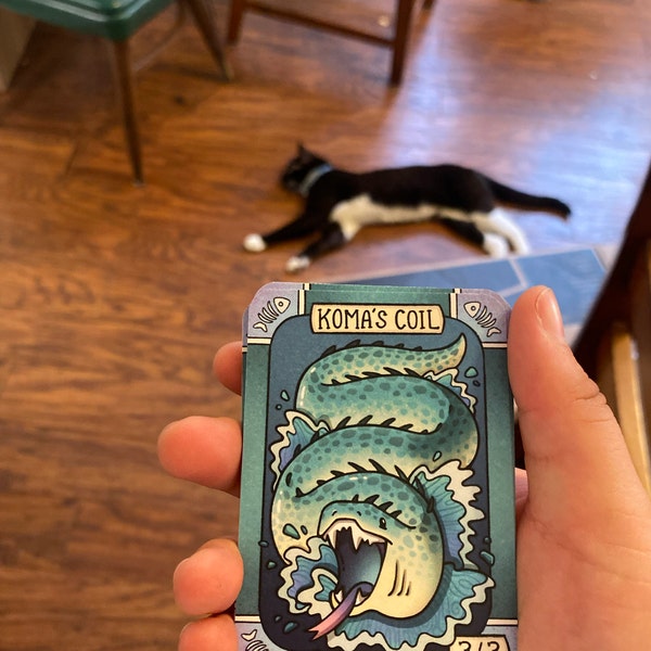 5 Koma's Coil Tokens for Magic the Gathering - Etsy