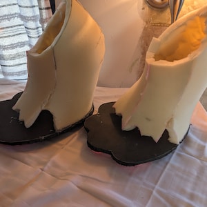 DIGITAL Digitigrade Fursuit Feet Paws Pattern for Fursuits PDF Download ...