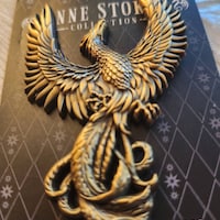 Phoenix Rising Pin Badge - Etsy UK