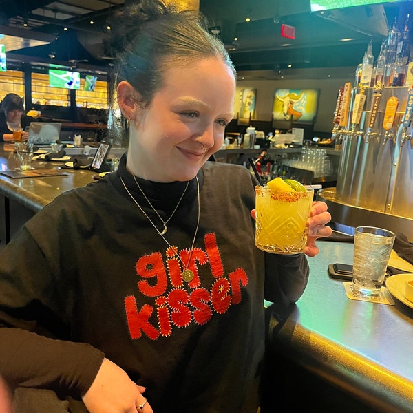 Girl Kisser Tee - Etsy