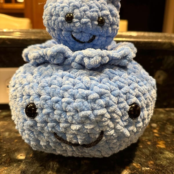 Easy No-sew 2 in 1 Crochet Blueberry Pattern - Etsy