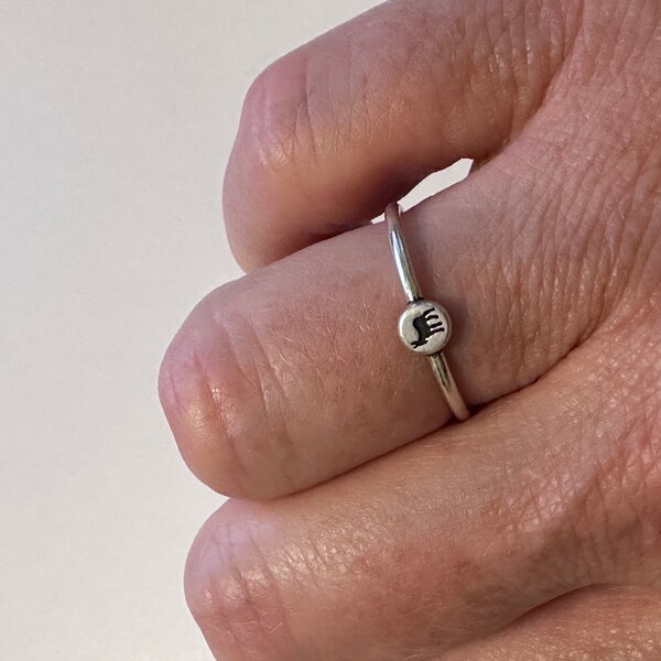 925 Silver Donkey Ring - Etsy