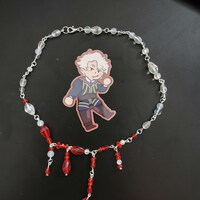 Geto Gojo inspired friendship bracelet Jujutsu kaisen inspired handmade ...