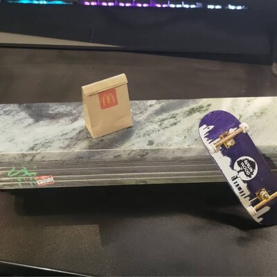 SF0024: PARK KICKER Realistic Fingerboard Obstacle - Etsy