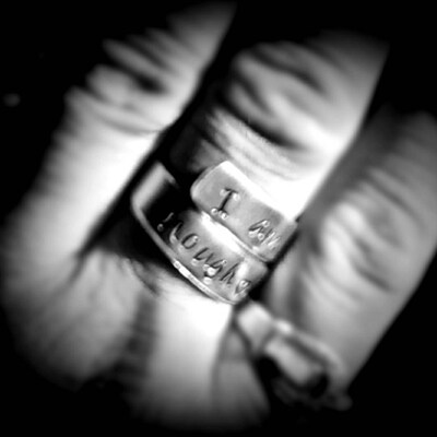 I Am Enough Hand Stamped Ring Very Sturdy Ring Great - Etsy