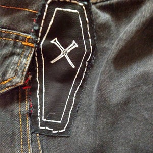 Addams Family Credo Small Patch | Etsy