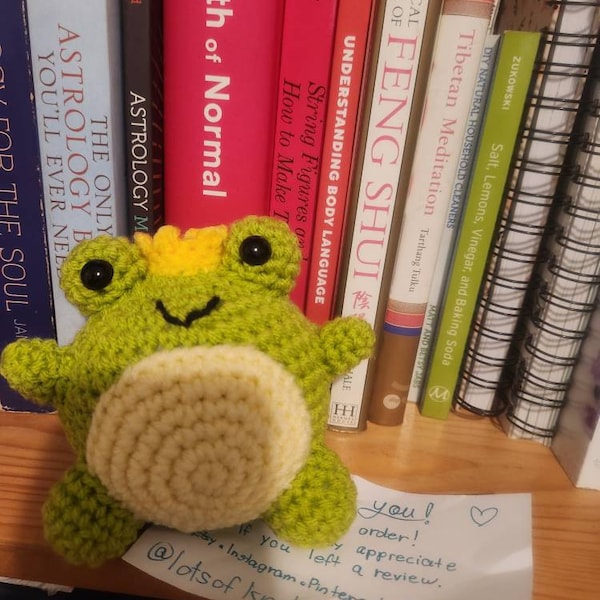Frog - Crochet, Amigurumi, Stuffed Animal, Kids Toy, Plushy, Handmade ...