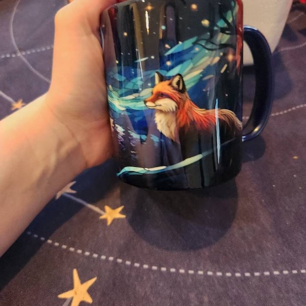 Ocean Puffin Ceramic Mug, Atlantic Puffing Mug, 11oz Stained Glass ...