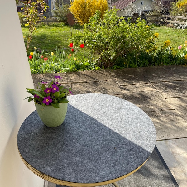 Large Round Pad/ Felt Table Cover/ Customizable Sizing - Etsy