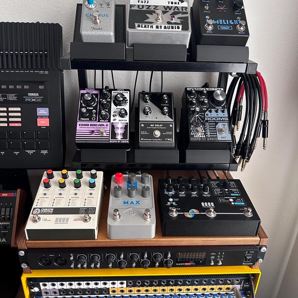 Tascam Model 12 Mixer Tabletop Stand - 3d Printed - Black W/non ...