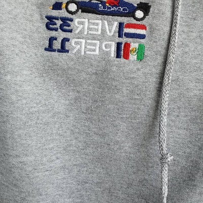 F1 Red Bull Car max Verstappen and Sergio Perez Embroidered Unisex Crew ...