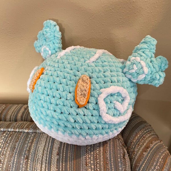 PDF File, Slime Crochet Pattern, Genshin Impact Crochet Pattern, Pyro ...