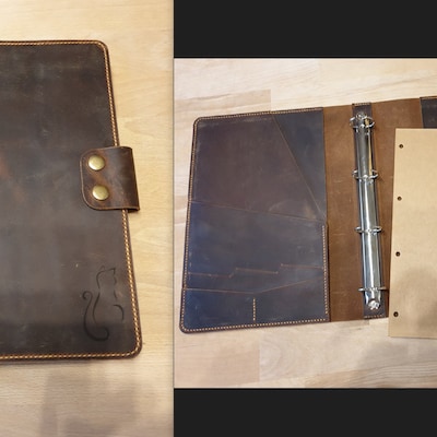 Leather Legal Pad Portfolio / Personalized Leather Legal Size Legal Pad ...