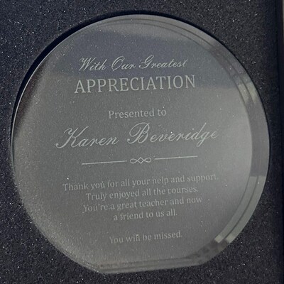 Personalised Engraved Trophy Plate, Metal Engraved Plate Personalised ...