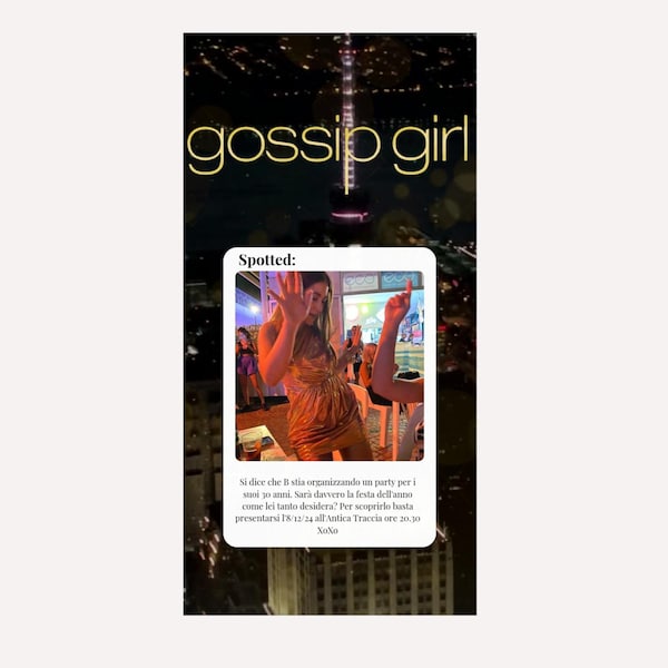 Editable Birthday Invitation Template Gossip Girl Birthday Invitation ...