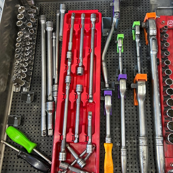 Large Spanner Rack - Angled | 6mm-32mm (27 Slot) | Spanner Holder ...