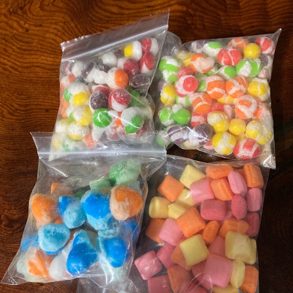 Half Pound Sour Gushers - the Best Tiktok Sour Blue Raspberry Gushers ...