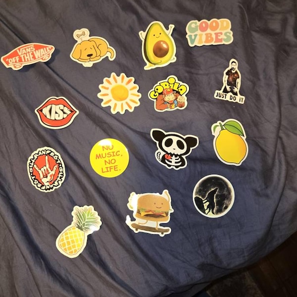 300pc VSCO Stickers Pack Ocean Themed Outdoor Decal for Laptop Hydro ...