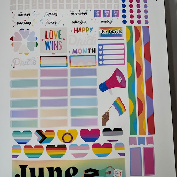 Hobonichi Weeks Sticker Kit 1 Template: Editable Canva Stickers ...