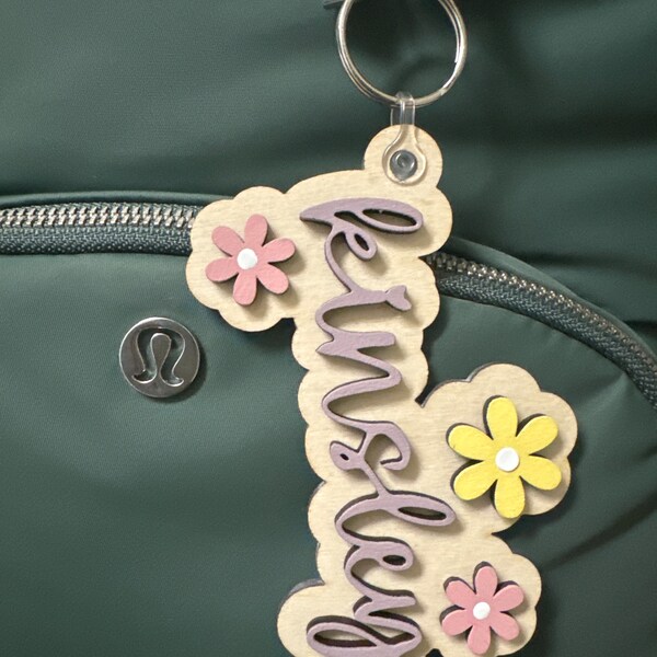 Custom Kids Name Backpack Tag for School Bag Personalized Childs Bag ...