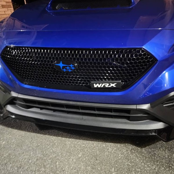 WRX Custom LED Grill Badge WRX Sti Rgb - Etsy Canada