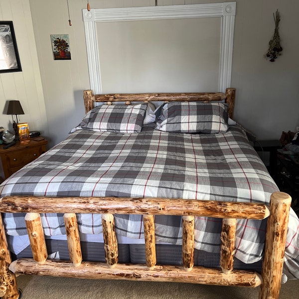 Half Log Bench. Choose Your Size. Free Shipping. - Etsy